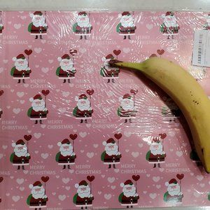 Party Supplies | Kids Christmas Wrapping Paper Santa And Tree Design 8 ...